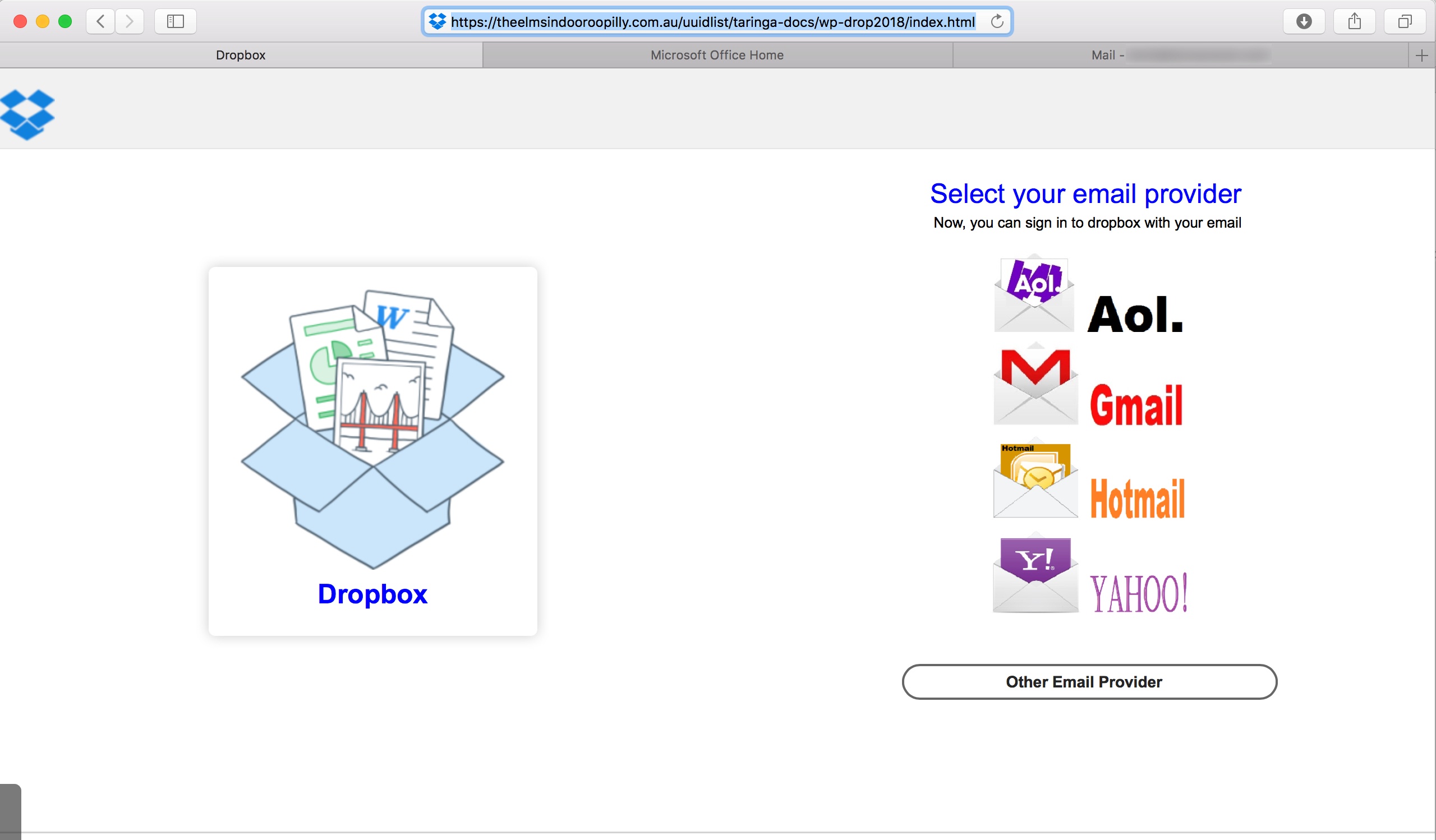 Using dropbox with office 365 - akppalace